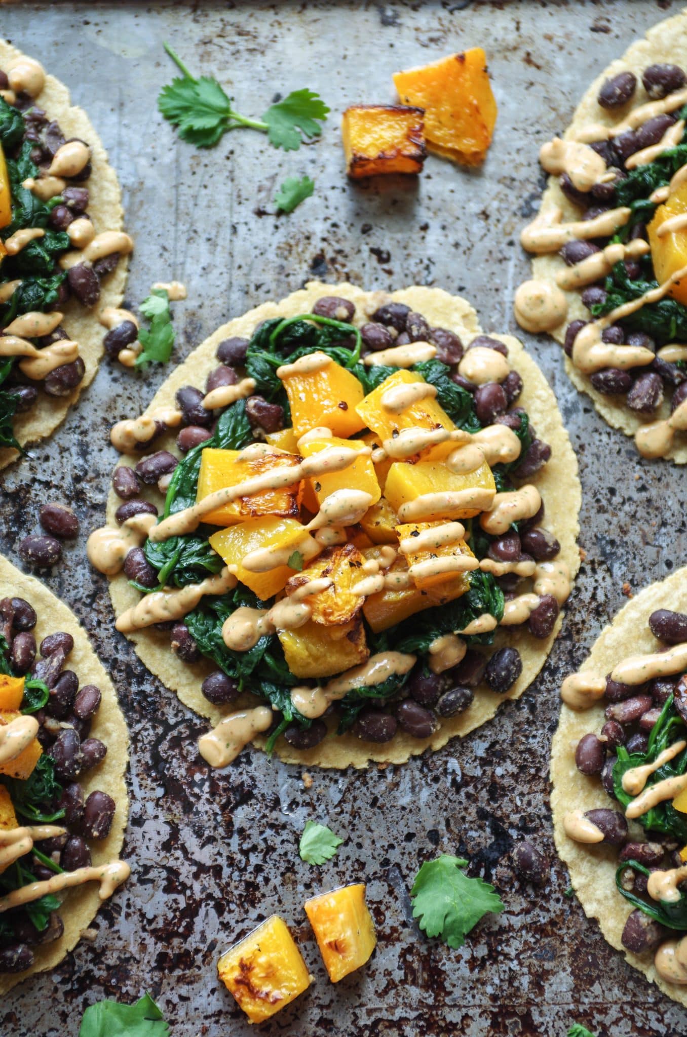Butternut Squash Tacos - The Forked Spoon
