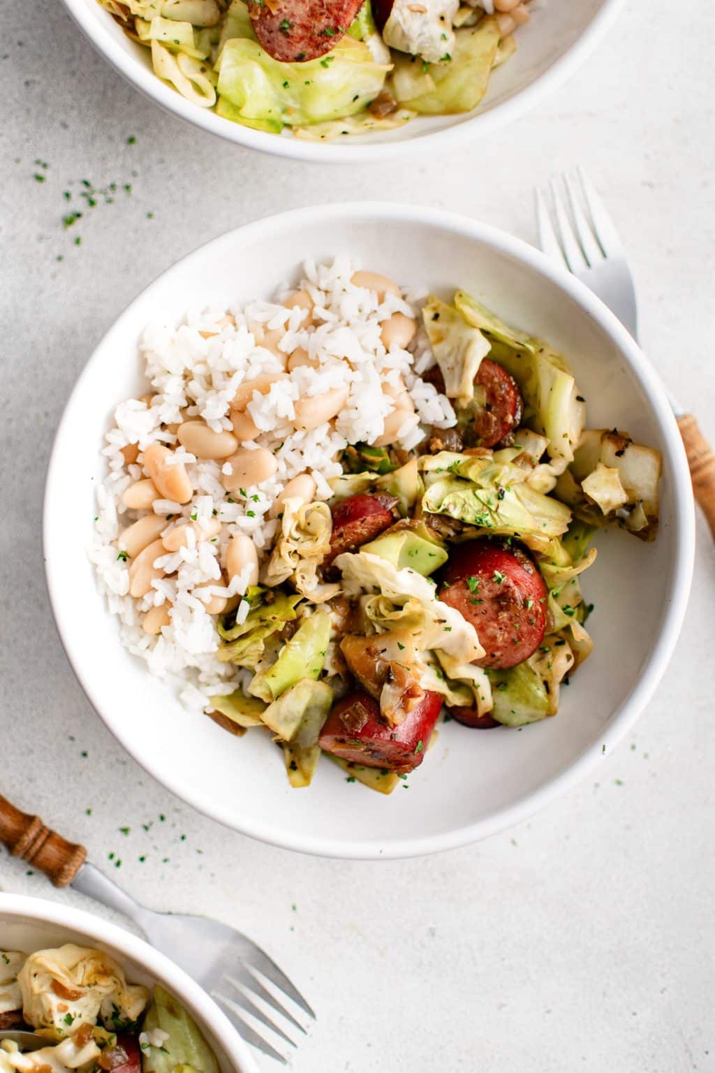 Kielbasa and Cabbage (5-Ingredient Recipe) - The Forked Spoon
