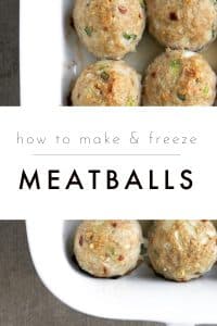 Easy Freezer Meatballs