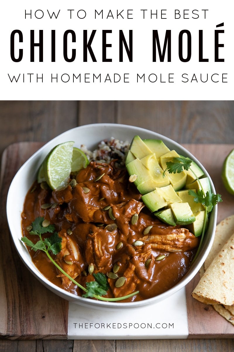 Mexican Mole Sauce Recipe (Chicken Mole) - The Forked Spoon