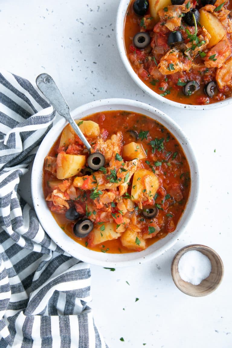 Norwegian Salt Cod Stew (Bacalao) - The Forked Spoon