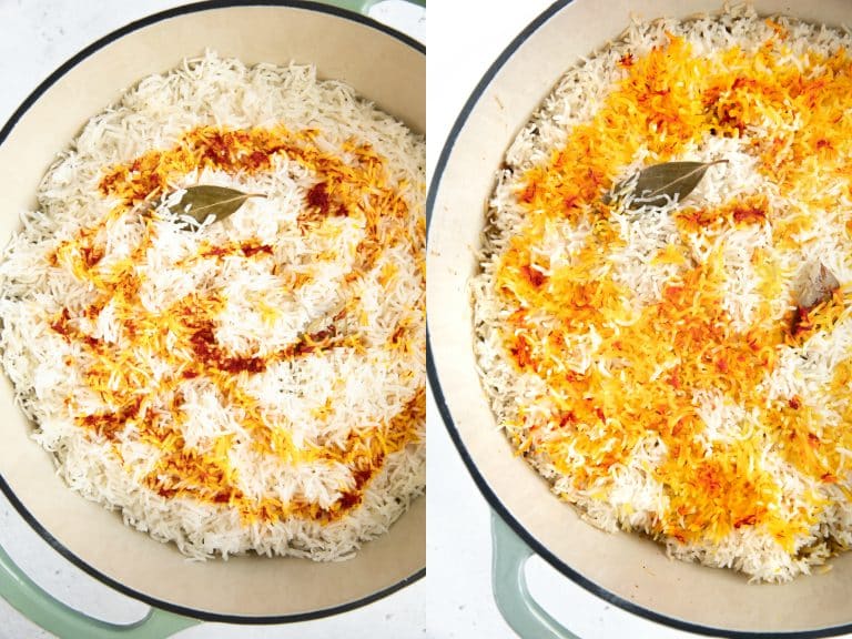 Biryani Recipe - How to Make Chicken and Lamb Biryani - The Forked Spoon