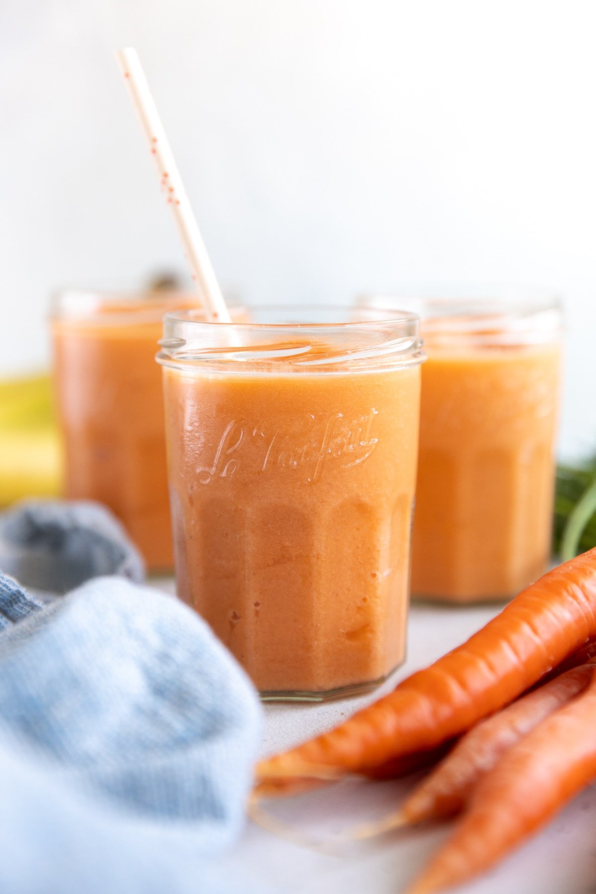 Carrot Smoothie Recipe - The Forked Spoon