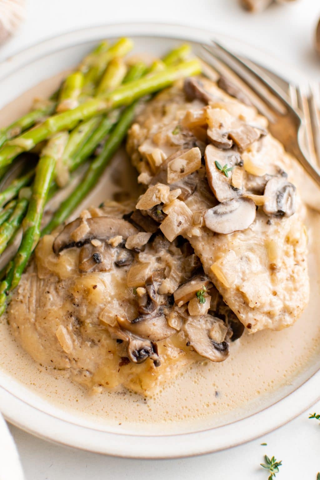 Creamy Chicken Madeira - The Forked Spoon