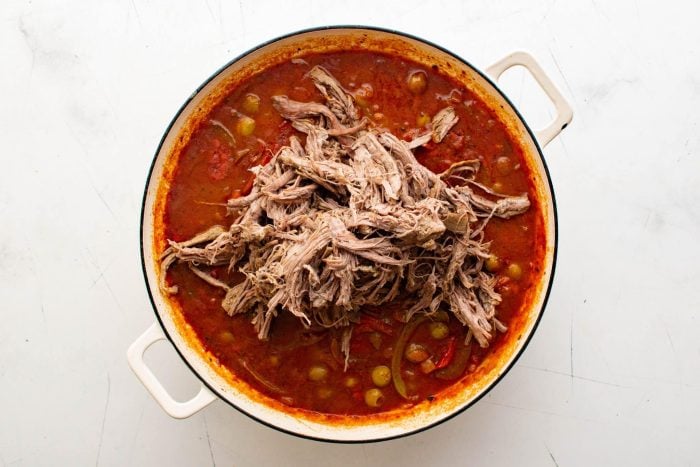 Cuban Ropa Vieja Recipe (Cuban Shredded Beef) - The Forked Spoon