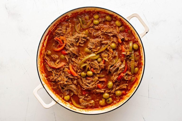 Cuban Ropa Vieja Recipe (Cuban Shredded Beef) - The Forked Spoon