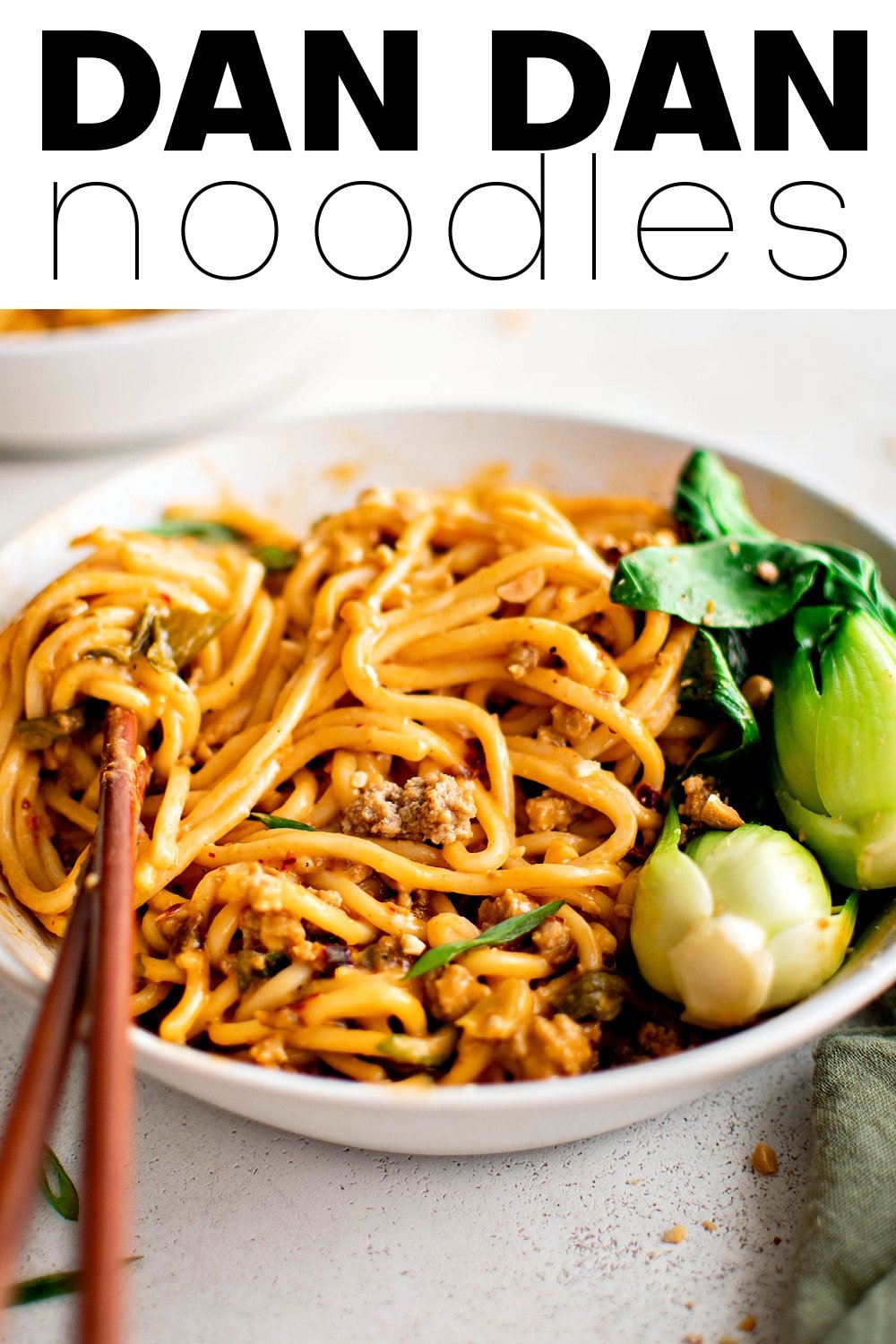 Dan Dan Noodles - The Forked Spoon