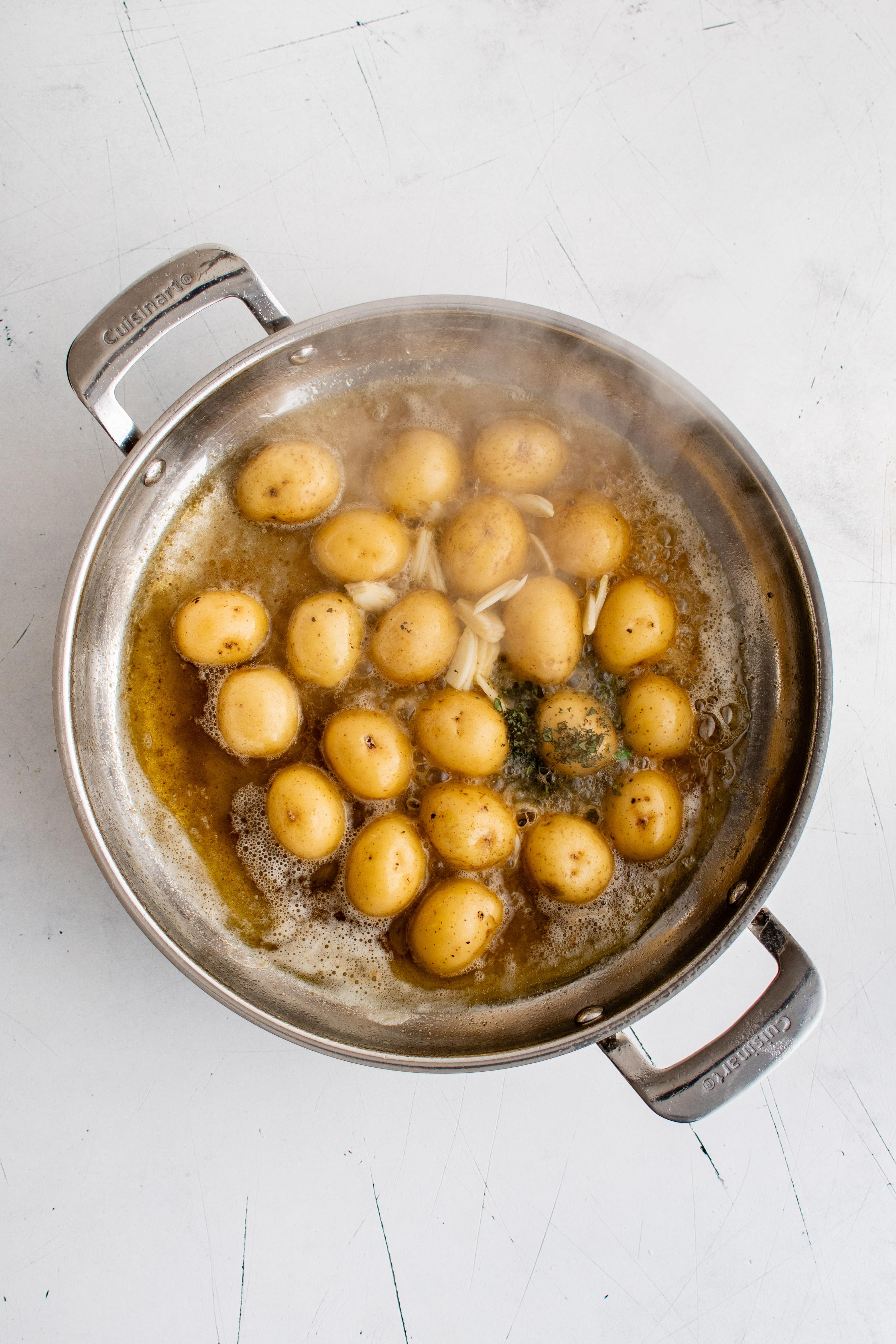 Chicken Vesuvio Recipe - The Forked Spoon