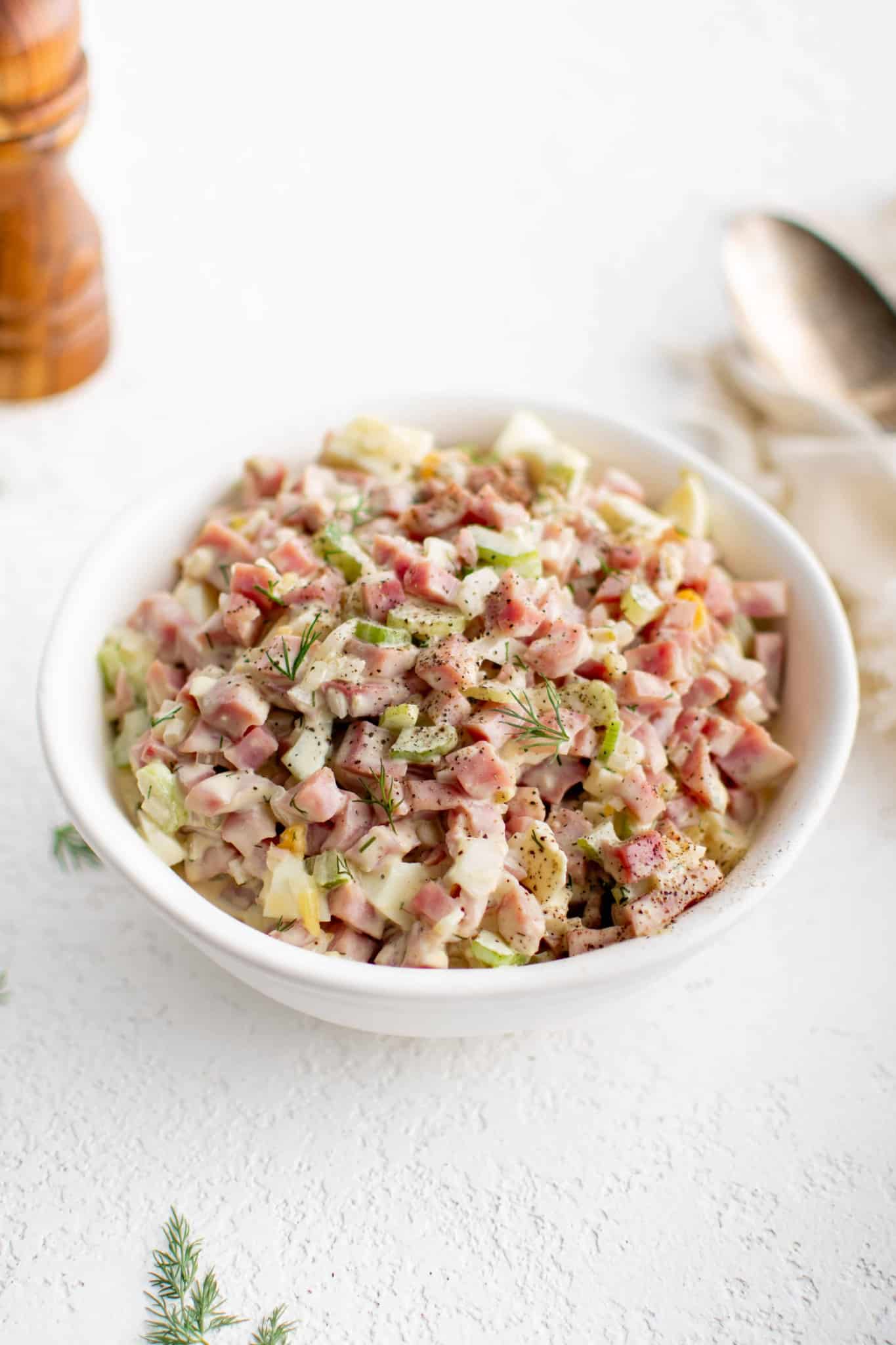 Ham Salad Recipe - The Forked Spoon
