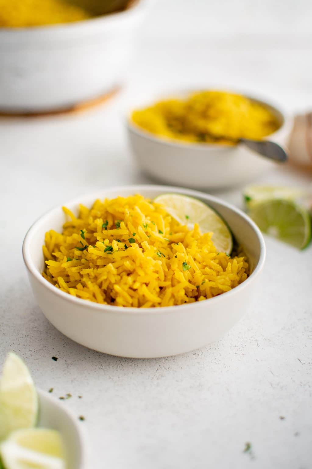 Easy Yellow Rice Recipe - The Forked Spoon