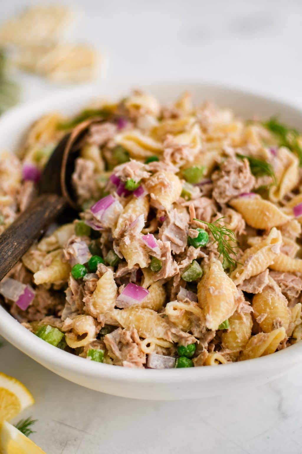 Tuna Pasta Salad - The Forked Spoon