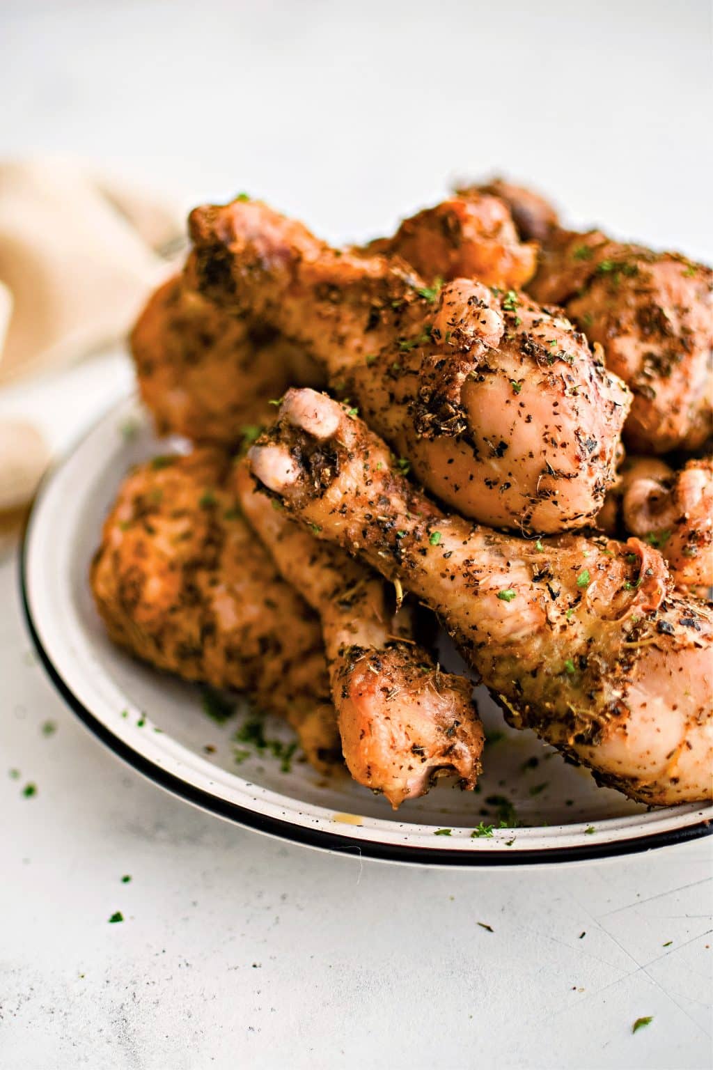 Baked Chicken Legs Recipe - The Forked Spoon