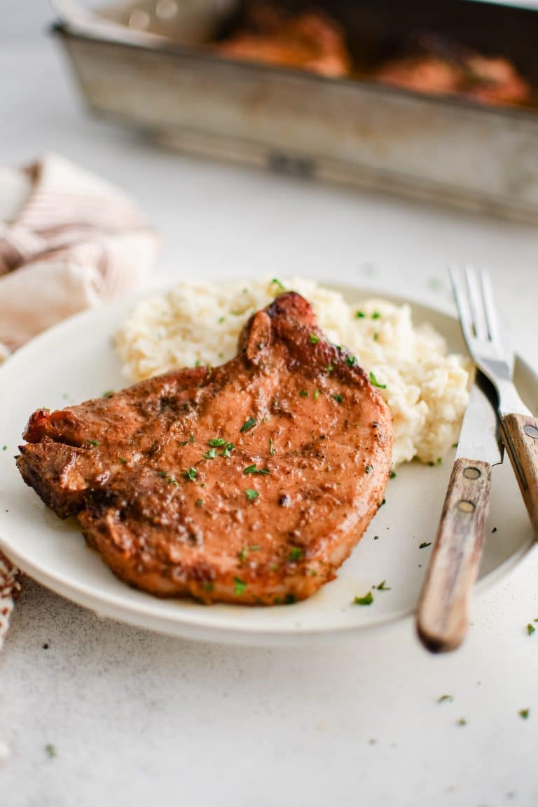 The Best Baked Pork Chops - The Forked Spoon