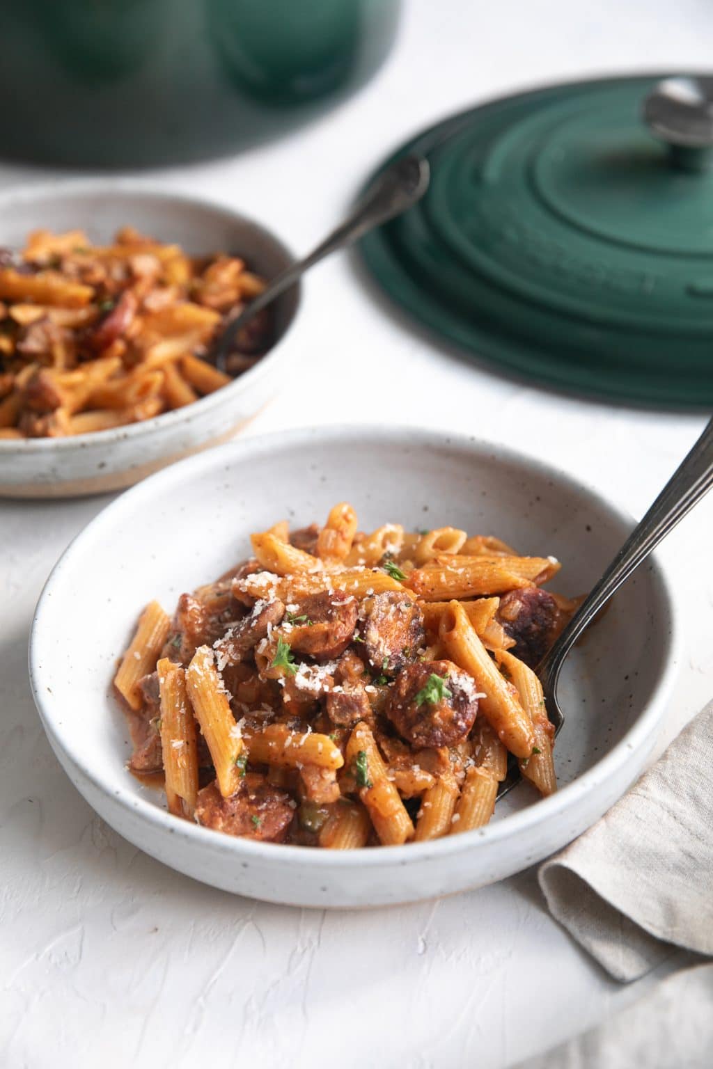 Cajun Pastalaya (Easy One-Pot Recipe) - The Forked Spoon