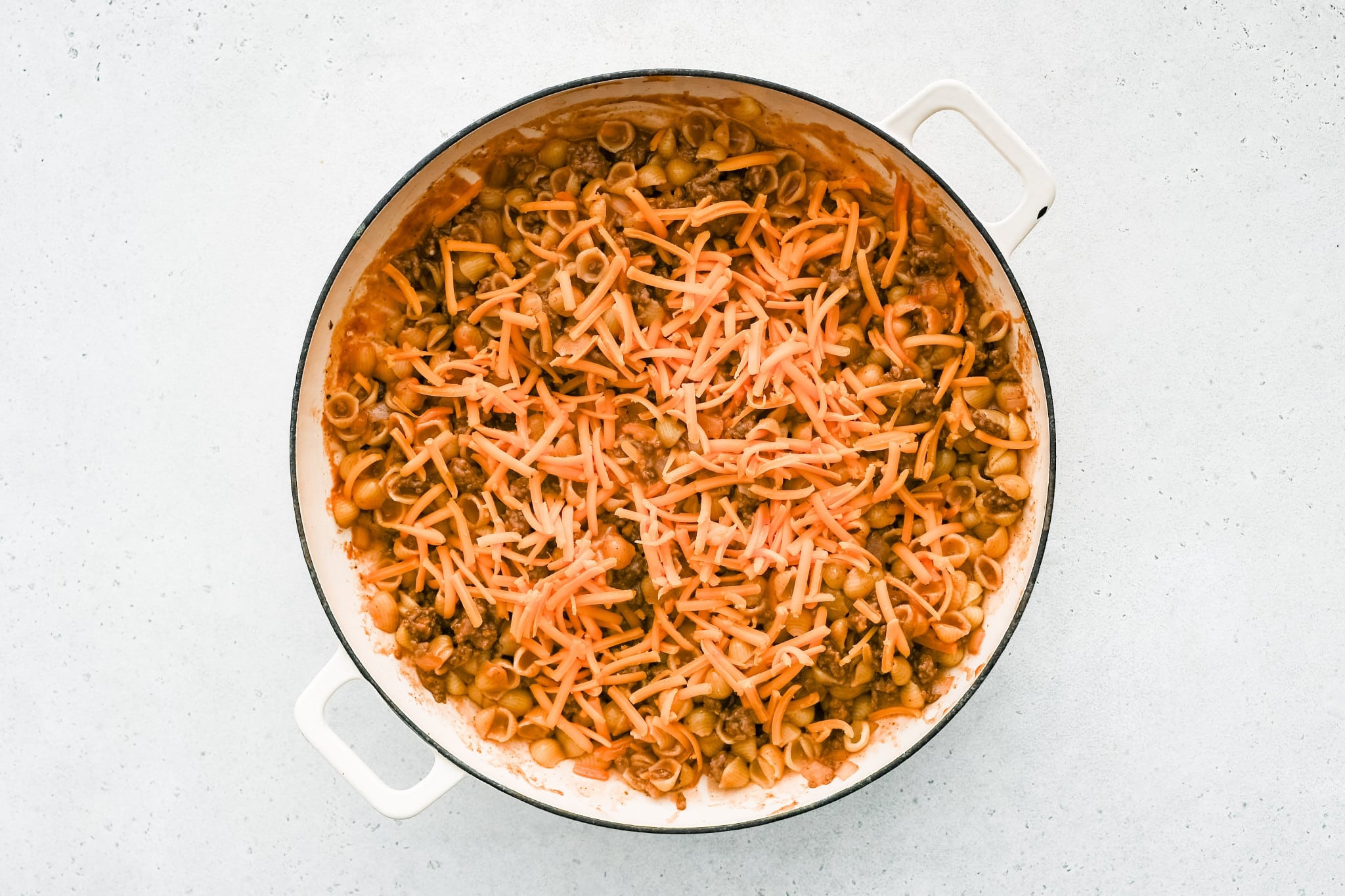 Cheesy Sloppy Joe Casserole Recipe - The Forked Spoon