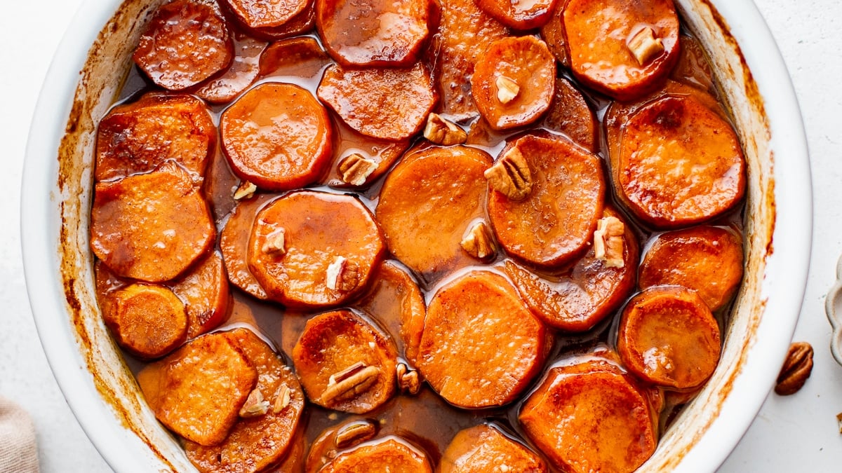 Southern Candied Yams Recipe - The Forked Spoon
