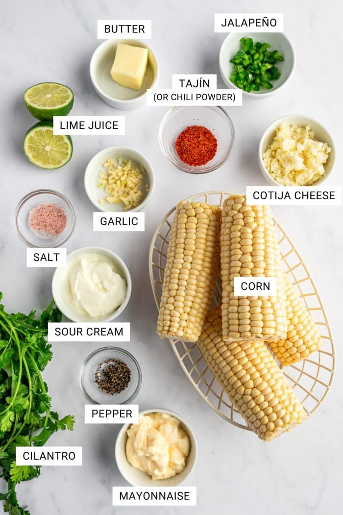 Mexican Street Corn Salad (Esquites) - The Forked Spoon